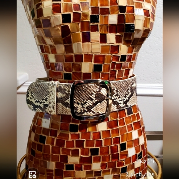 Berge | Accessories | Berge Womans Waist Sinching Beltsize 85085 Made ...